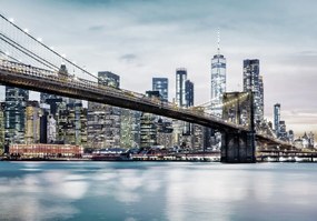 Fototapeta Chladicí Filtr Brooklyn Bridge Nyc Samolepící tapety 416x290