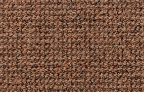BALTA Metrážový koberec RE-TWEED 64 oranžový BARVA: Oranžová, ŠÍŘKA: 4 m, DRUH: smyčka
