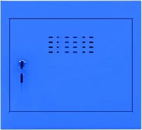 PHOENIX SAFE Skříňka Cube Locker modrá / Skříňka / 44 l / klíčový záme