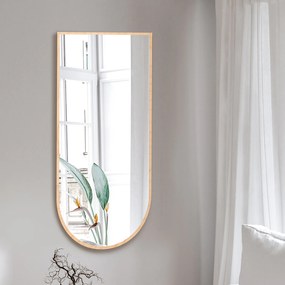 Zrcadlo Portello Wood Rozměr: 50 x 100 cm