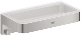 Grohe QuickFix Start Cube - Polička, délka 20 cm, supersteel 41107DC0
