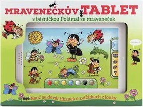 TEDDIES Dotykový tablet Mraveneček / 30 x 20 cm / od 12 měsíců / na ba