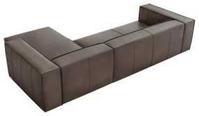 Hnědá kožená rohová pohovka (pravý roh) Madame – Windsor &amp; Co Sofas