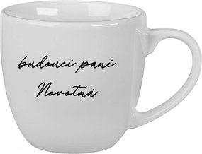Personalizovaný keramický hrníček 400 ml - budoucí paní