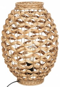 Stolní lampa SAND s stínidlem z hyacintu, výška 40 cm