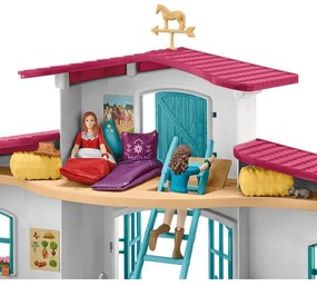 Schleich 42567 Horse Club Stáj s příslušenstvím u jezera
