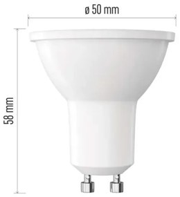 Emos lighting LED žárovka Classic MR16 4W GU10 neutrální bílá