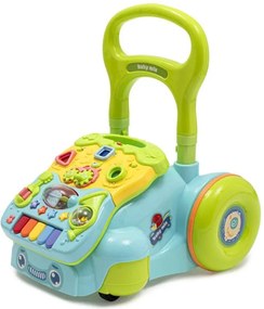 Dětské hrající chodítko Baby Mix modré