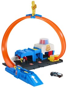 Mattel hot wheels city super policejní stanice, jbm71