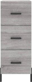 Skříň highboard šedá sonoma 34,5 x 34 x 180 cm kompozitní dřevo 3199247