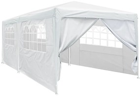 Párty stan v bílé barvě, 3 různé velikosti - 3x6m