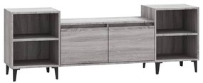 vidaXL TV skříňka šedá sonoma 160x35x55 cm kompozitní dřevo