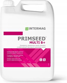 Intermag Inseminační barvící hnojivo Primseed Multi B+ 5L, ošetřené zrnem