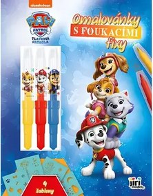 JIRI MODELS Omalovánky s foukacími fixy Tlapková patrola / 16 stran /