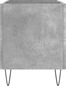 vidaXL Skříňka na LP desky 74,5x38x48 cm kompozitní dřevo [831728] Barva: Betonová šedá