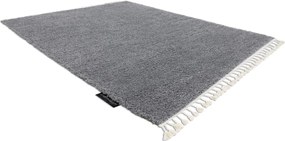 Kusový koberec Berber 9000 light grey, 80x150, šedá, obývacia izba, Dywany Łuszczów