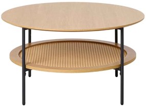 Designový konferenční stolek Lakshmana 80 cm přírodní dub