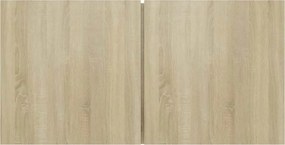 vidaXL 4dílný set TV skříněk kompozitní dřevo [3114328] Barva: bílá s vysokým leskem