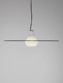 Matně černé ocelové závěsné svítidlo ø 60 cm Lora – Nova Luce