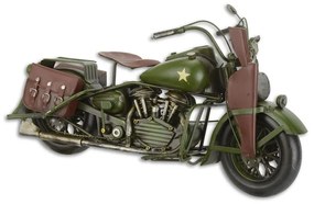 Plechový model - Vojenská motorka URAL