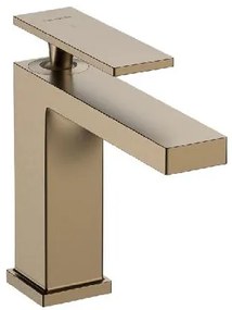 Hansgrohe Tecturis E - Umyvadlová baterie s výpustí, CoolStart, EcoSmart, kartáčovaný bronz 73014140