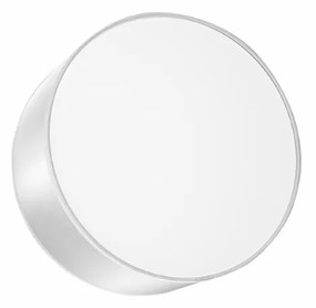 Stropní svítidlo Arena, 1x šedé plastové stínítko, (bílý plast), (fi 25 cm)
