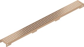 Mexen Flat, lineární podlahový žlab 60 cm, měděná matná, 1C25060