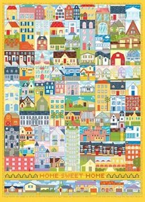 COBBLE HILL Puzzle Domov, sladký domov / 500 dílků / od 12 let