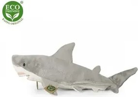 RAPPA Plyšový žralok 36 cm / ECO-FRIENDLY / od 0 měsíců