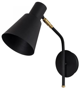 Nástěnná lampa Sivani I černá