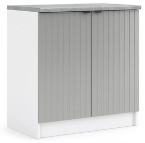 Kuchyňská skříňka spodní 80 cm - LAM D80 2D - Dvířka CINDY