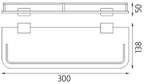 Nimco Police s ohrádkou, 30 cm KI 14091AX-30-26