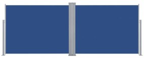 Zatahovací boční markýza 120x1000 cm Dekorhome Modrá