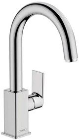 Hansgrohe Vernis Shape - Umyvadlová baterie s výpustí a otočným výtokem, EcoSmart, chrom 71564000