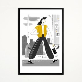 Milan Starý | Frajer Rám: Bílý, Velikost: 30 x 20 cm