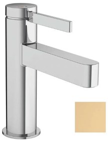Hansgrohe Finoris - Umyvadlová baterie s výpustí Push-Open, EcoSmart, CoolStart, kartáčovaný bronz 76012140