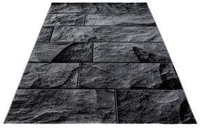 Ayyildiz Kusový koberec PARMA 9250, Černá Rozměr koberce: 240 x 340 cm