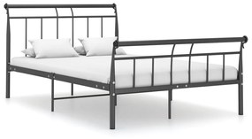 Rám postele černý kovový 120 x 200 cm,  325036