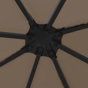 Altán 3 x 3 m taupe 312257