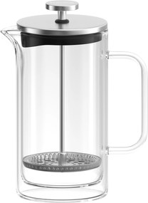 Siguro french press z dvojitého skla double delight, 1 l