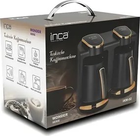 INCA Wonder Serie IKM-02 Duo černá / Turecký kávovar / dotykové ovládá