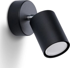Sollux Lighting Nástěnné svítidlo LEMMI 1 černé