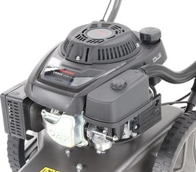 Benzínová strunová sekačka Weibang WB LT 567 SLC pojezdová kola, do 2500 m2, profi