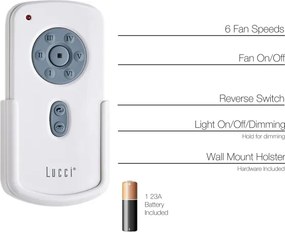 Lucci Air 21052TRS-Dálkové ovládání pro ventilátory CLIMATE, RADAR, FRASER 1x23A