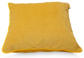 Pip Studio polštář Quilted Yellow 50x50cm, žlutý (dekorační polštářek s výplní)