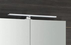 Sapho, RIWA galerka s LED osvětlením, 81x60x17cm, bílá lesk, RIW080-0030