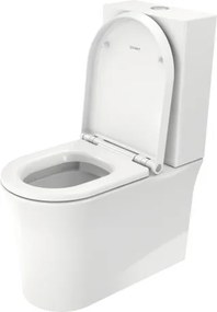 Duravit White Tulip - Stojící WC 650x370 mm, Rimless, bílá 2197090000