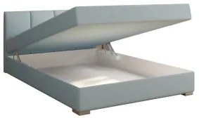 Postel boxspring RIANA KOMFORT 120x200 mentolová