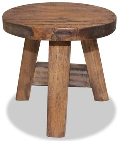 Stolička Carter - masivní recyklované dřevo | 20x20x23 cm