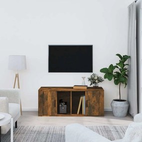 vidaXL TV skříňka 100 x 35 x 40 cm kompozitní dřevo [816800] Barva: kouřový dub